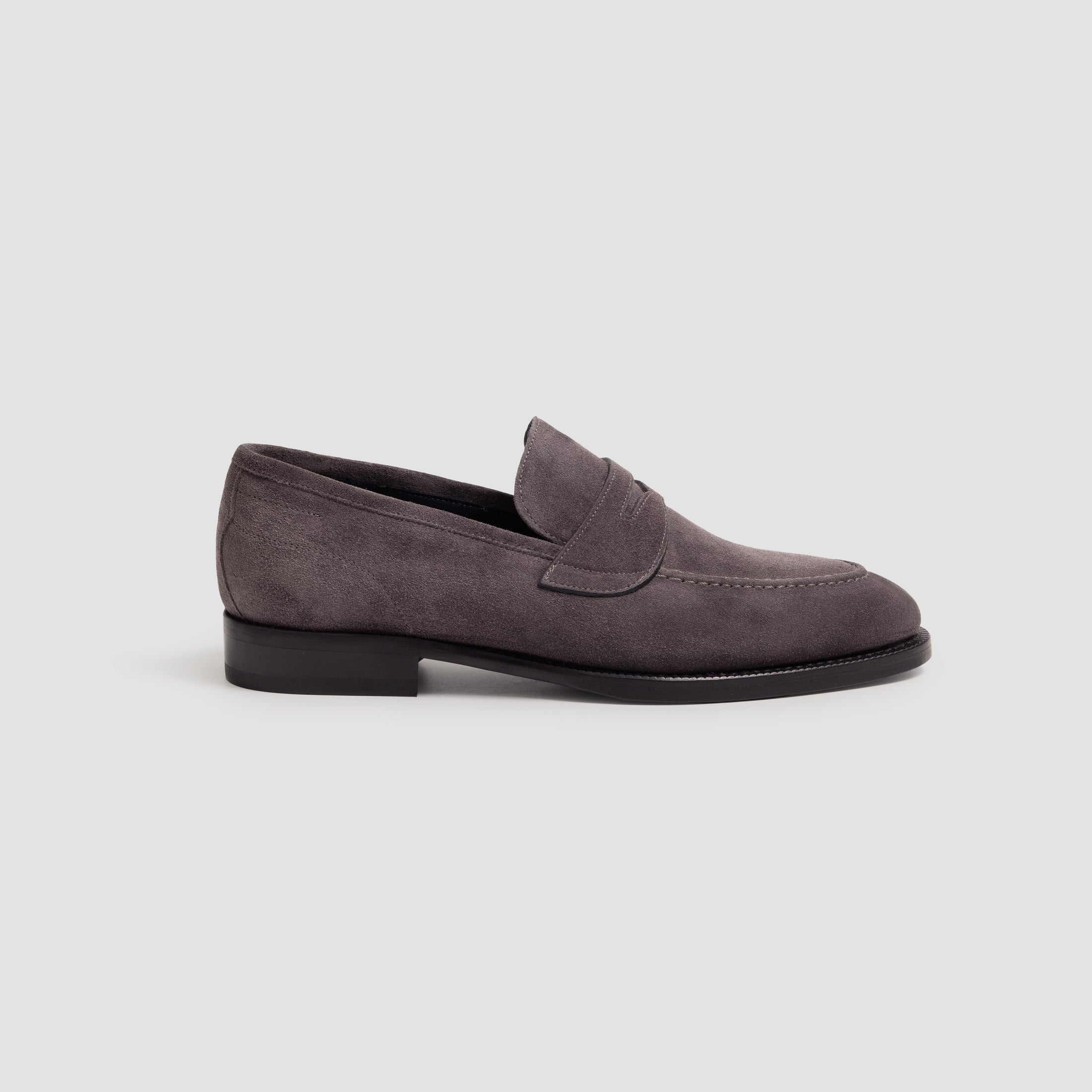 Aviano Lavagna Suede Loafer | Refined Italian Men's Suede Loafer ...